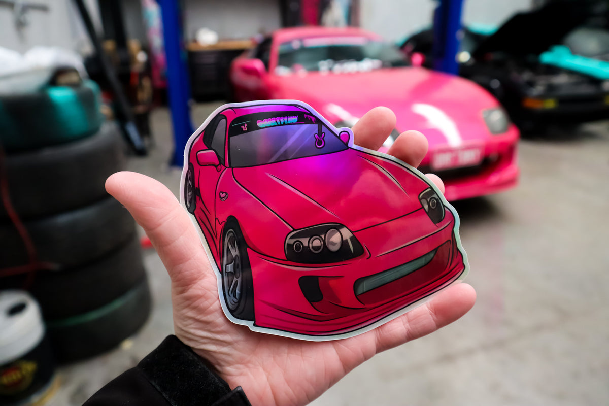 Hot Pink Product Collection - Drift bunny decals