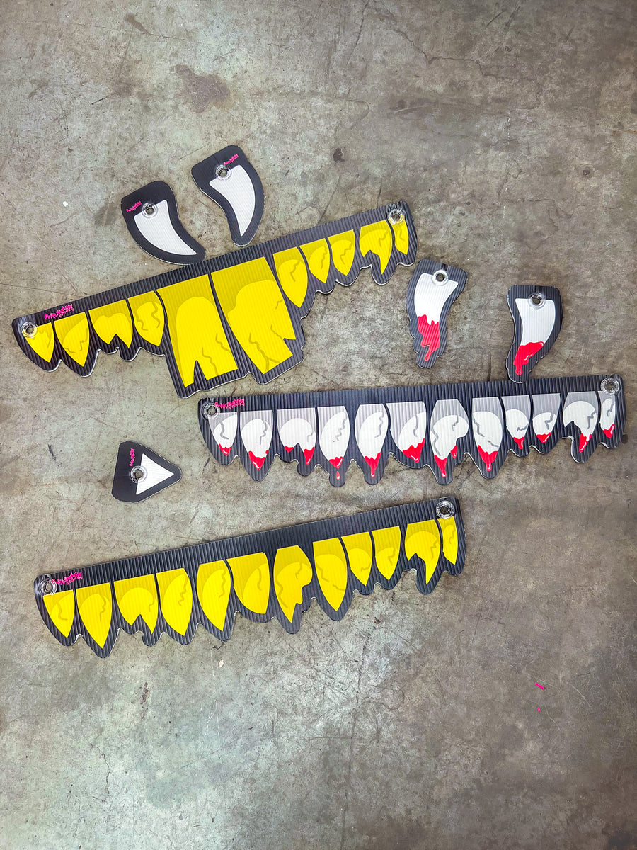 Car Teeth! Halloween Exclusive! - Drift bunny decals