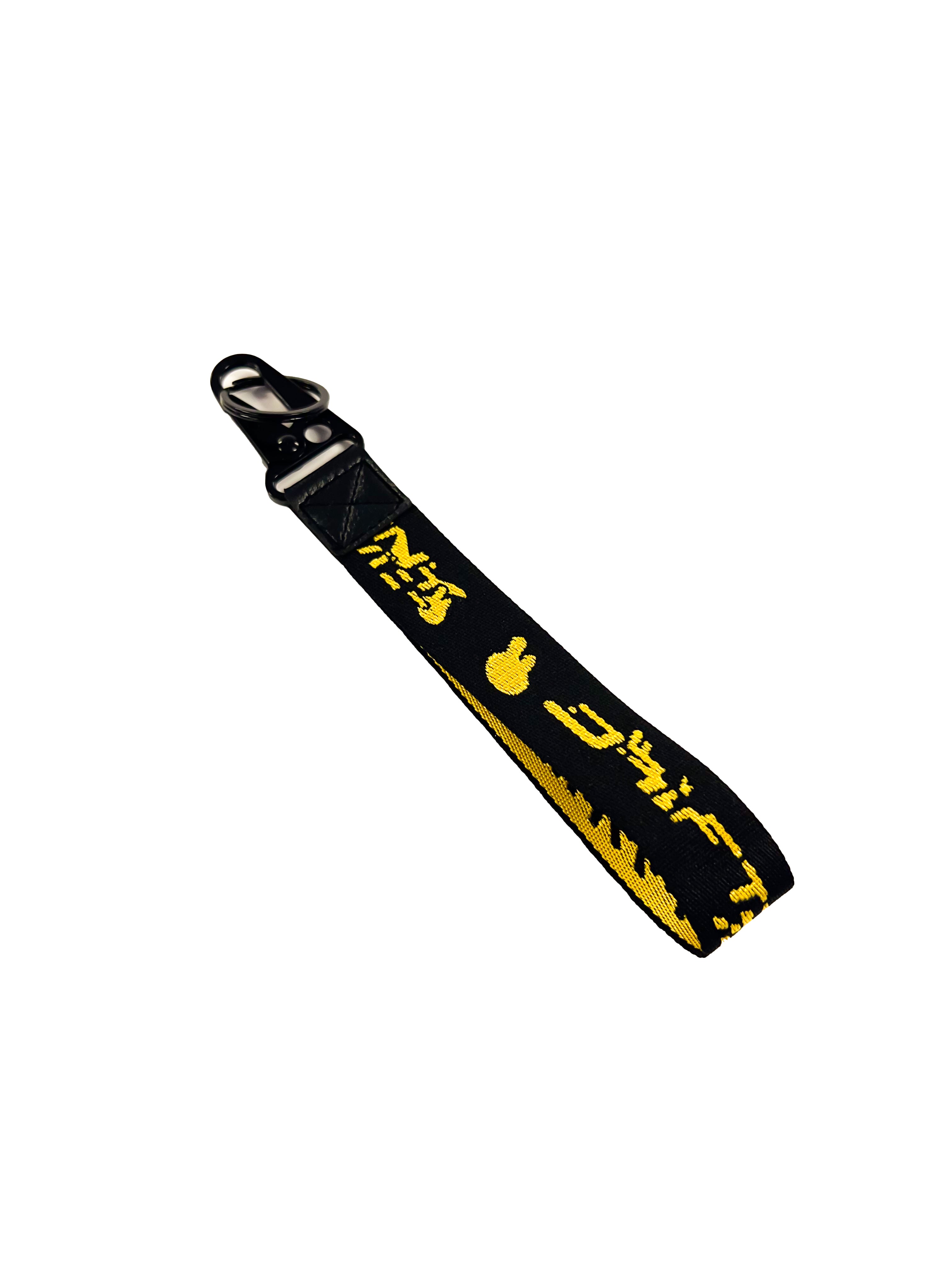 Yellow Wrist Strap - Drift bunny decals